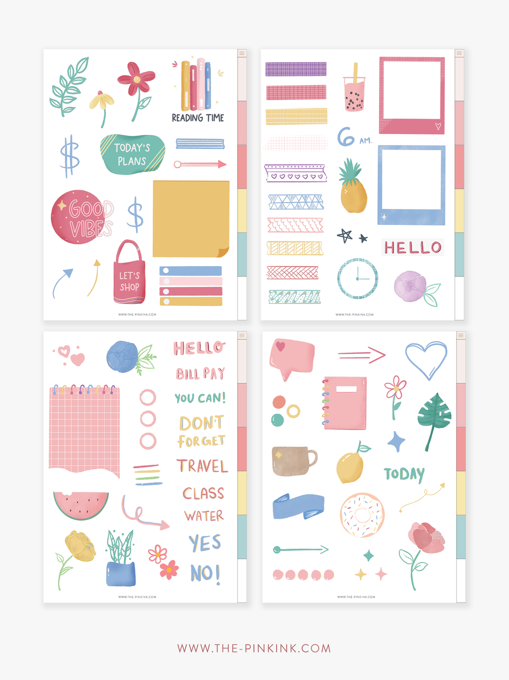 Sticker Book No.3 — The Pink Ink Shop