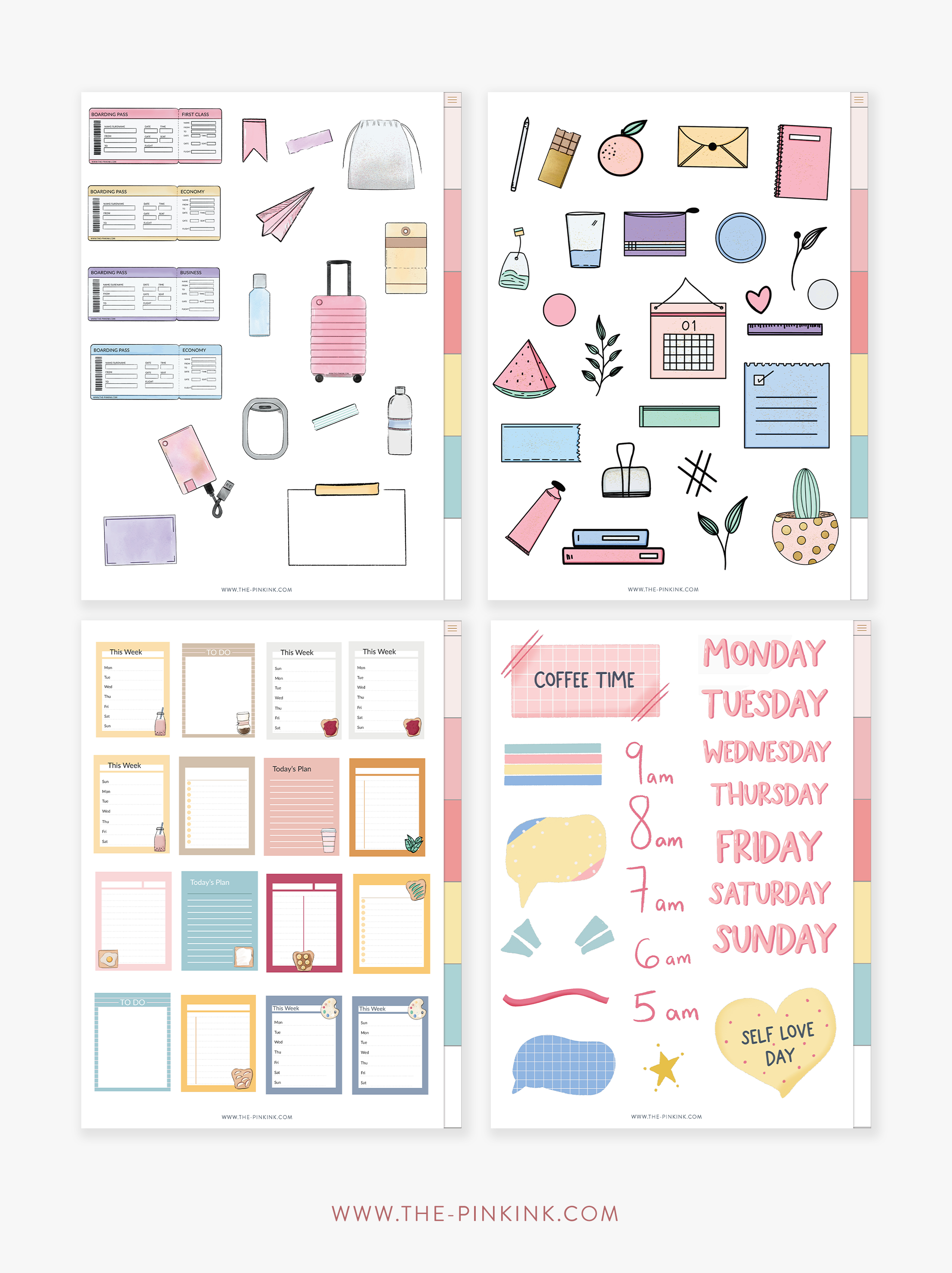 Sticker Book No.3 — The Pink Ink Shop