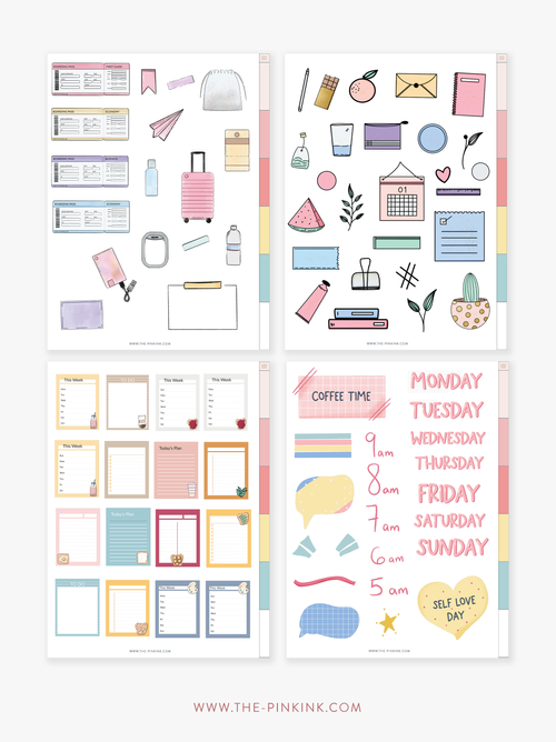 Sticker Book No.3 — The Pink Ink Shop