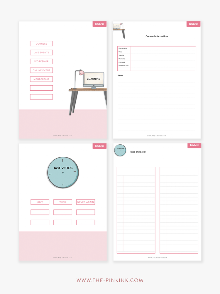 My Travel Journal — The Pink Ink Shop