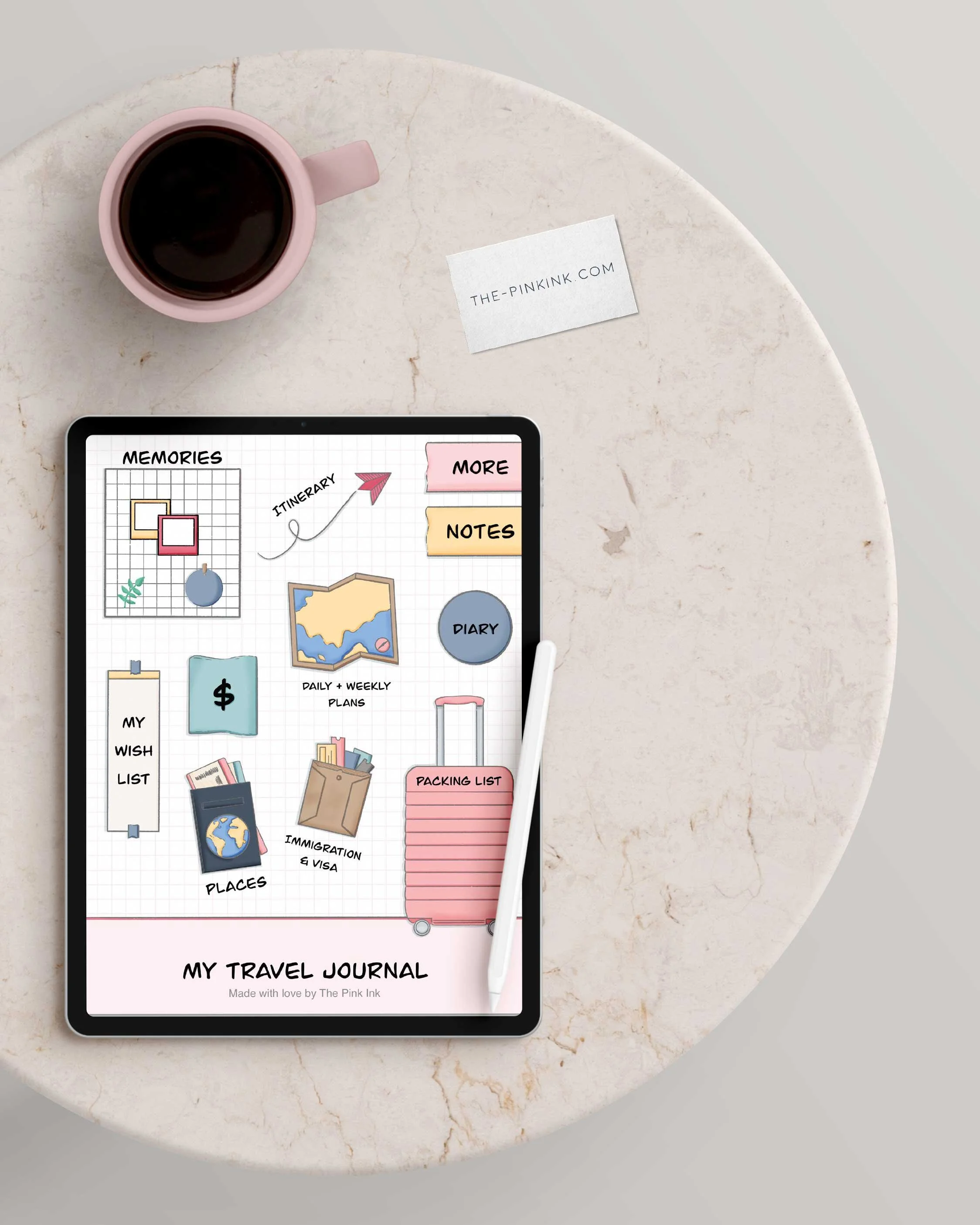 Essential Planner Pink Hourly - Ultimate Weekly Organizer — The Pink ...