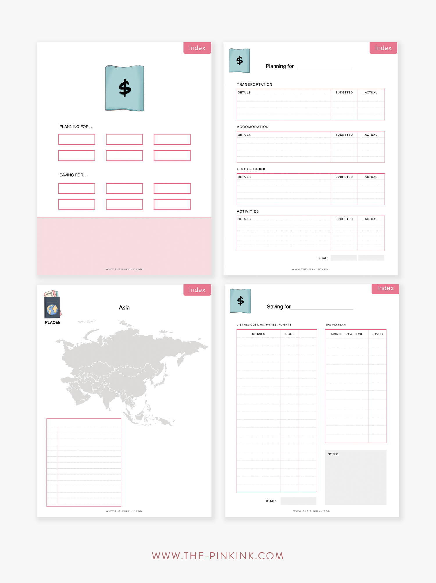 Reading Book Journal Ideas — The Pink Ink Shop