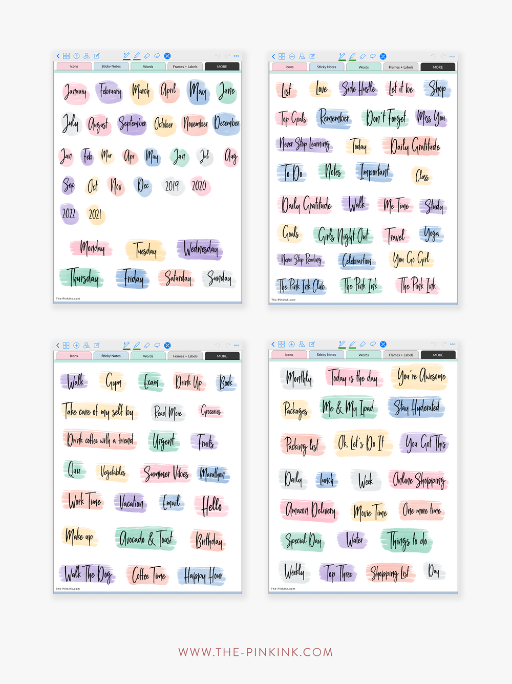 Sticker Book No.5 — The Pink Ink Shop