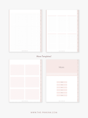 Digital Notebook - Lined — The Pink Ink Shop