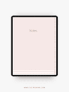 Burgundy Digital Plain Paper Notebook - Elegant Organizational Tool ...