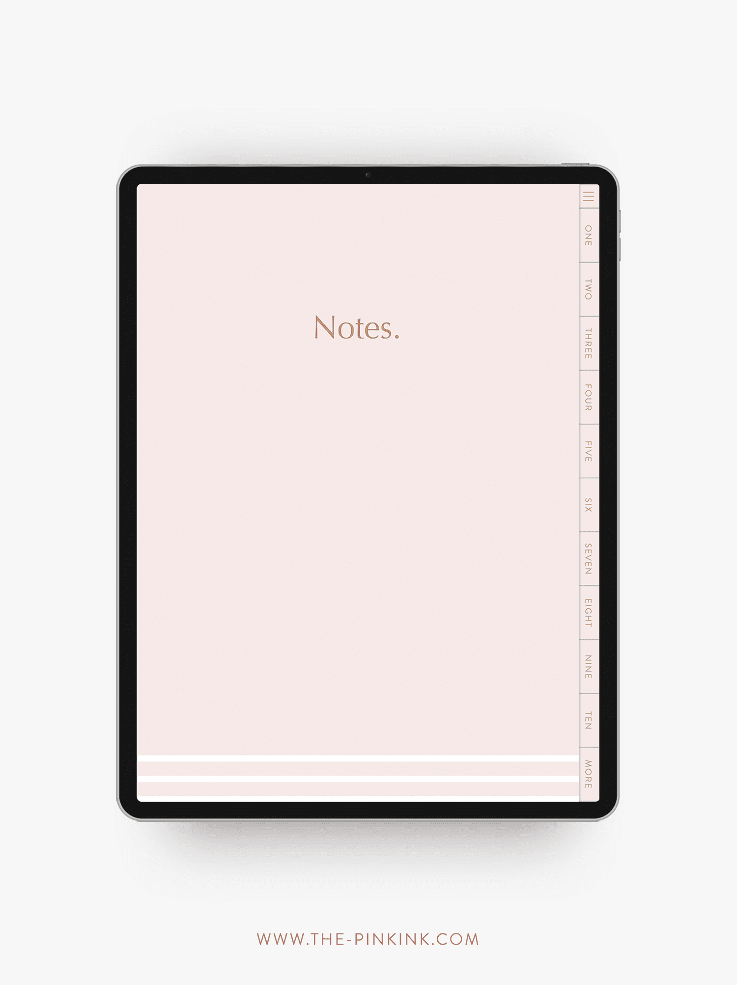 Burgundy Digital Plain Paper Notebook - Elegant Organizational Tool ...