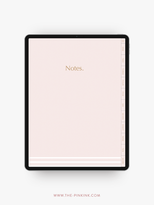 Burgundy Digital Plain Paper Notebook - Elegant Organizational Tool ...