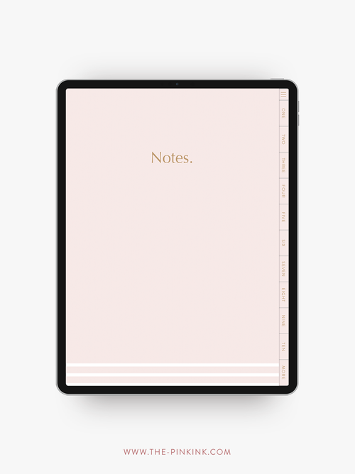 Burgundy Digital Plain Paper Notebook - Elegant Organizational Tool ...