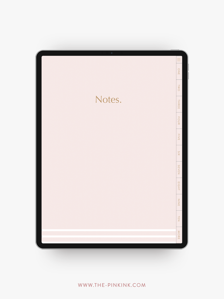 Burgundy Digital Plain Paper Notebook - Elegant Organizational Tool ...