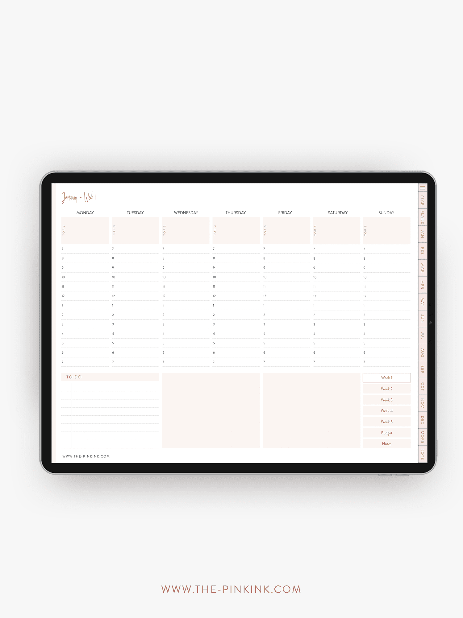 Digital Journal Bundle — The Pink Ink Shop