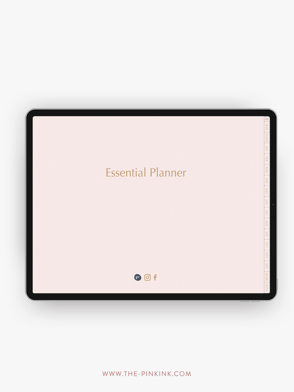 Essential Weekly Planner - Undated — The Pink Ink Shop