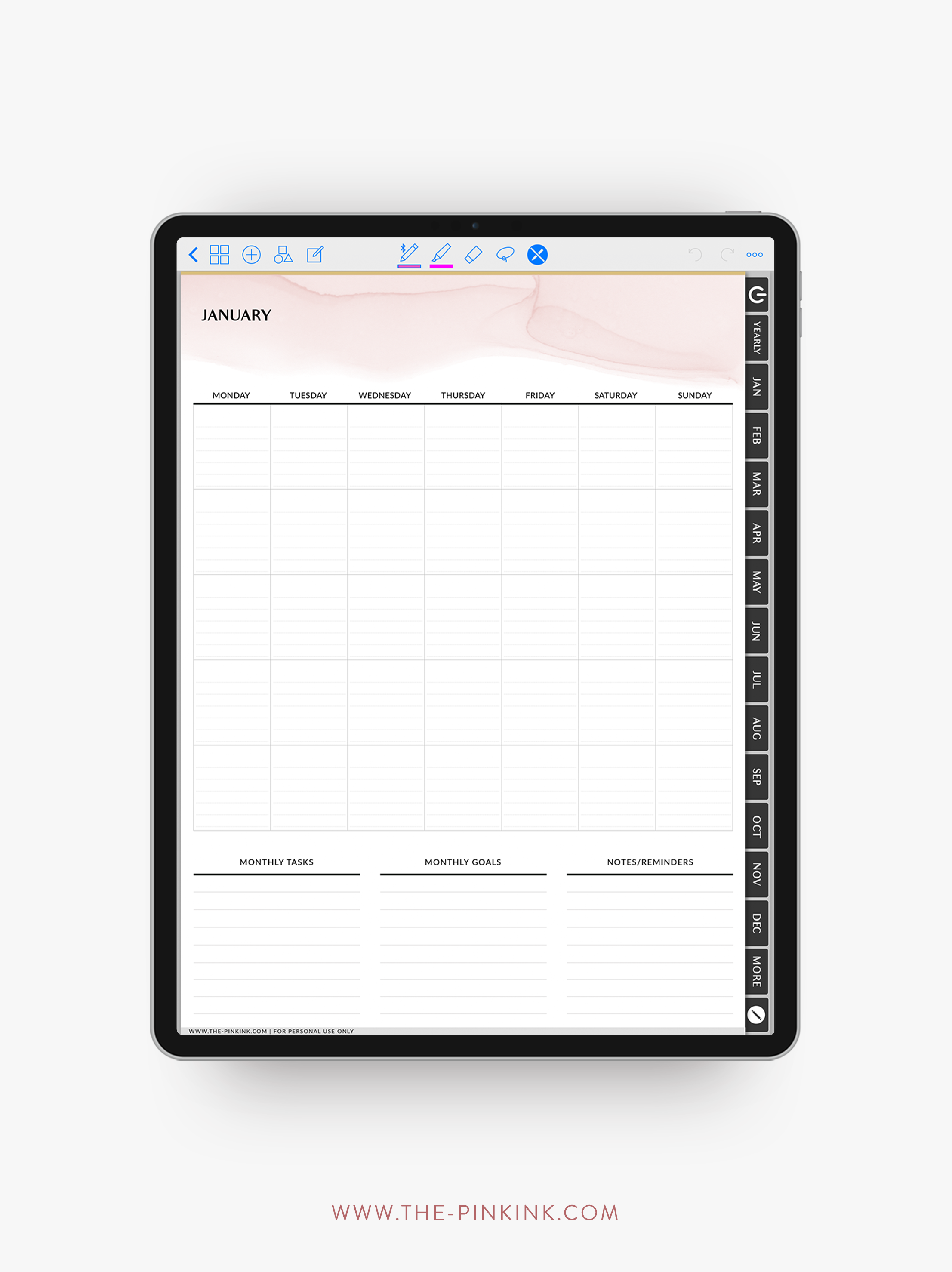 My Travel Journal — The Pink Ink Shop