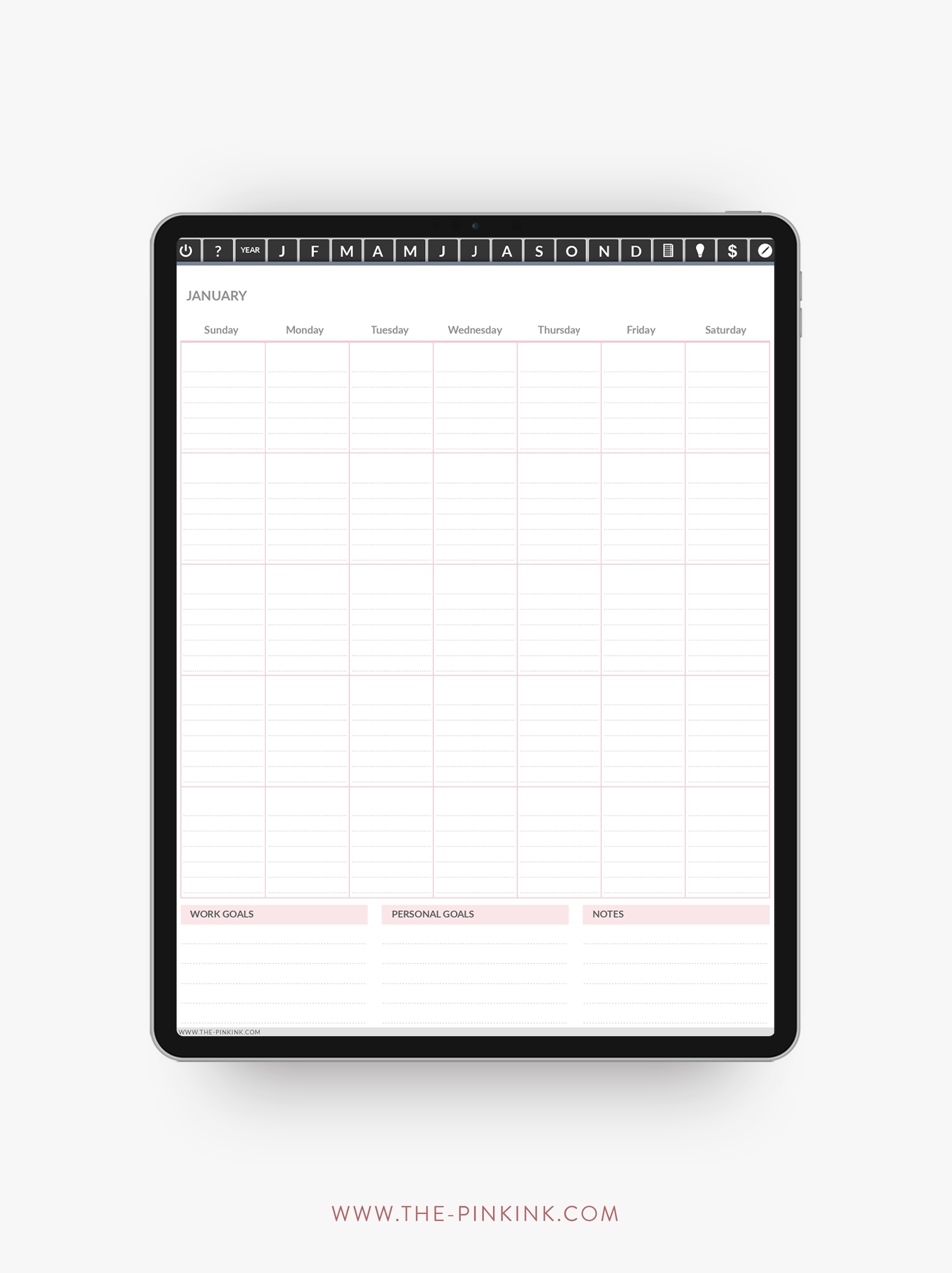 Launch Digital Planner — The Pink Ink Shop