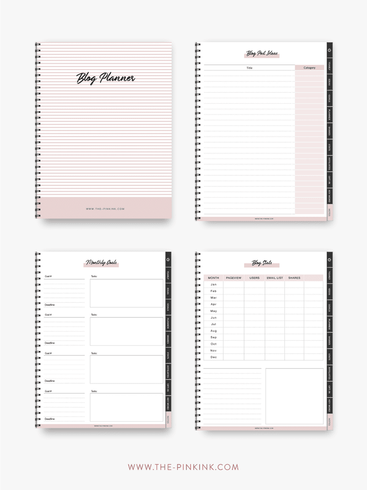 My Reading Journal — The Pink Ink Shop