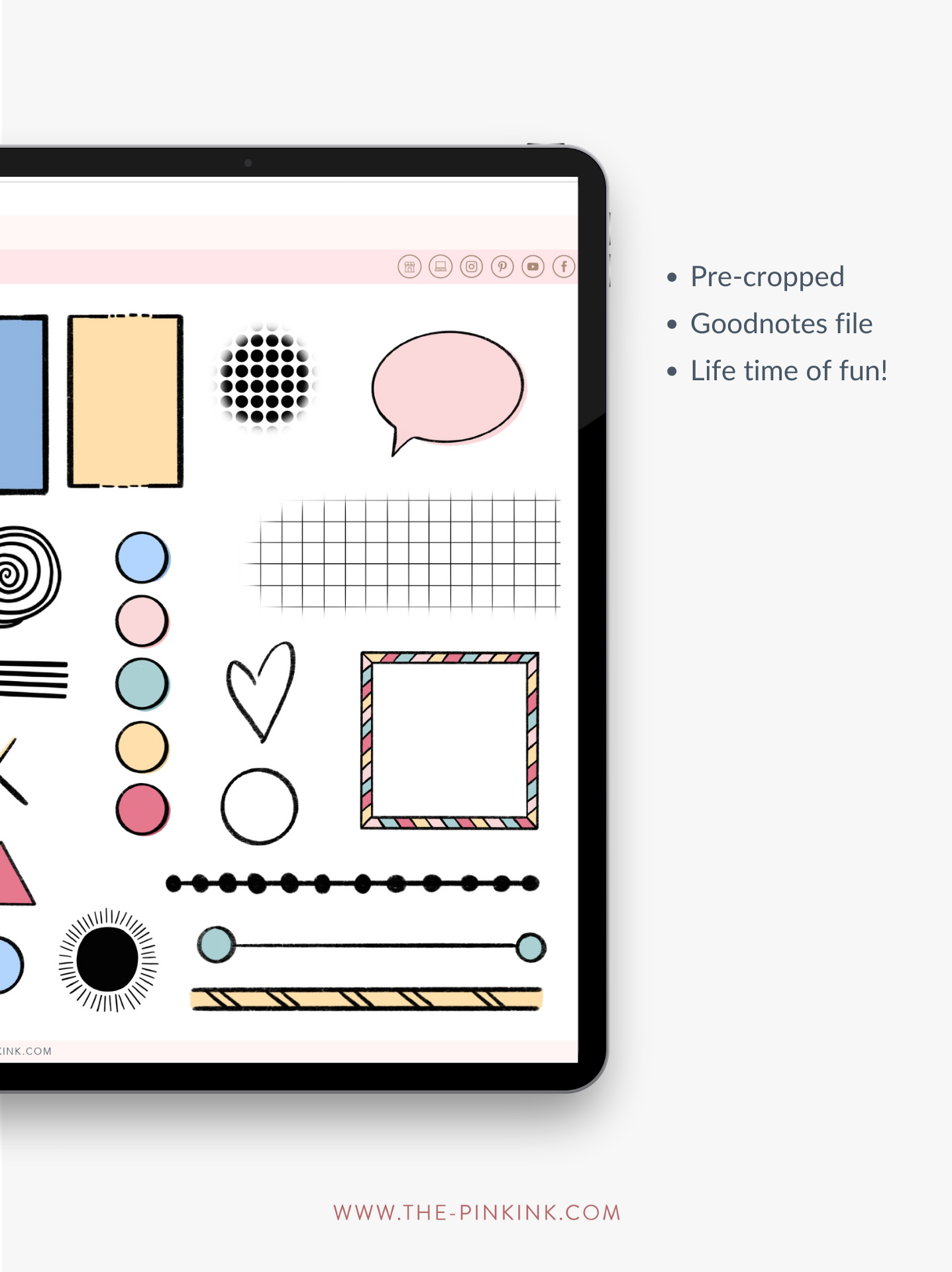 Summer Time Sticker Pack — The Pink Ink Shop