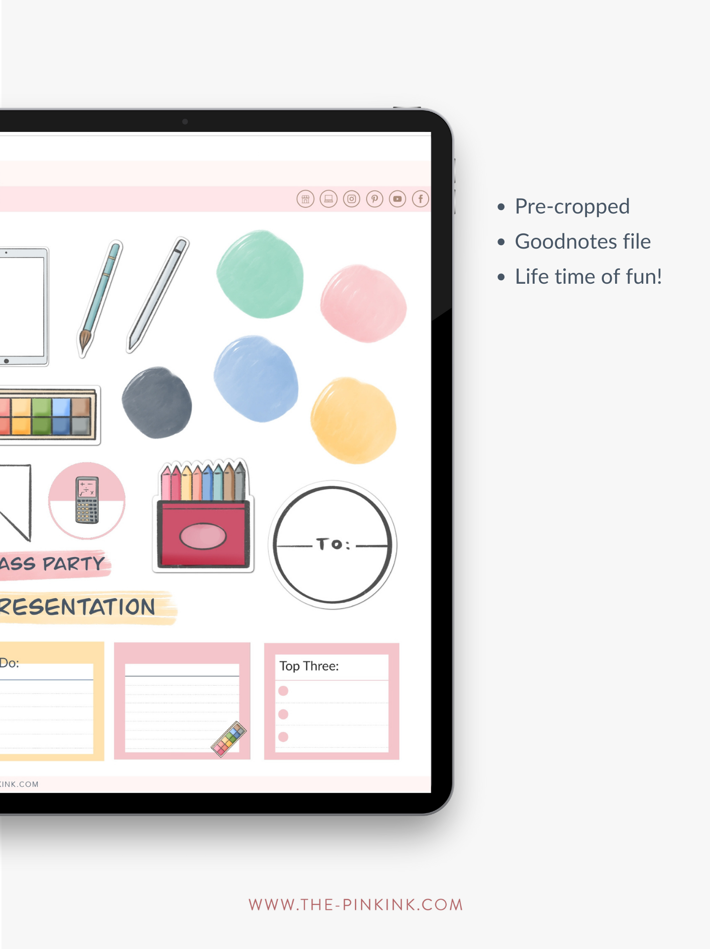 Me time Sticker Pack — The Pink Ink Shop