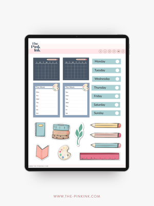 Me time Sticker Pack — The Pink Ink Shop