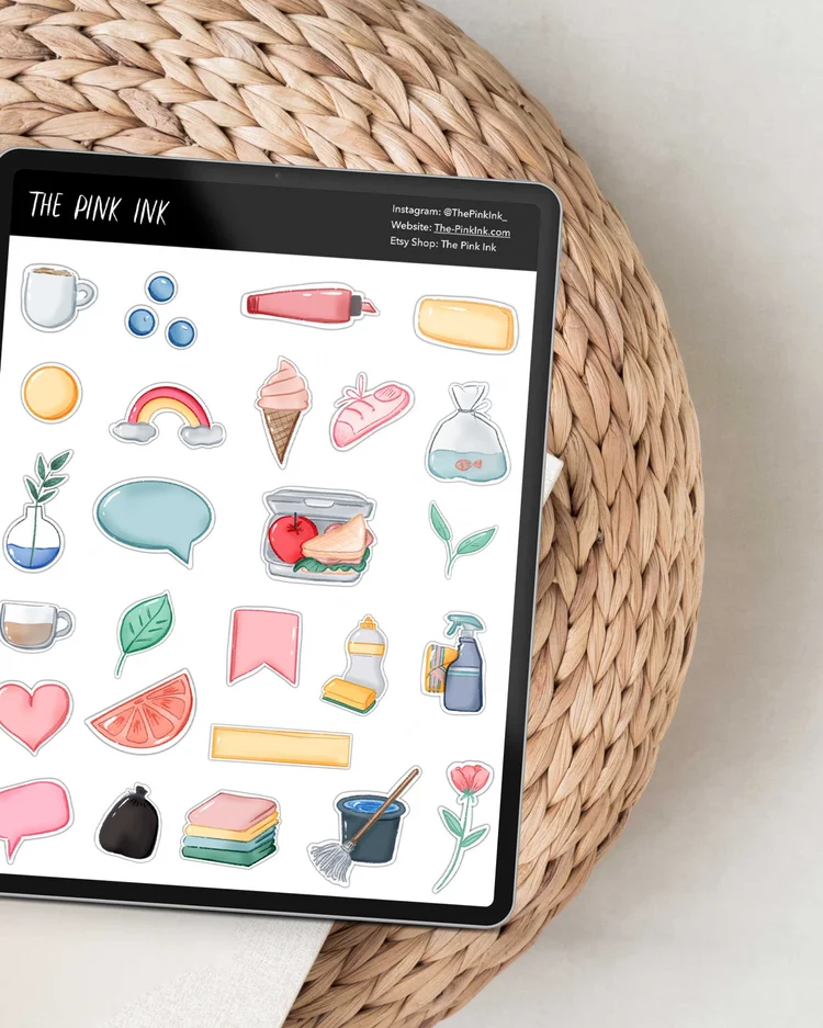 Watermelon Sticker Pack — The Pink Ink Shop