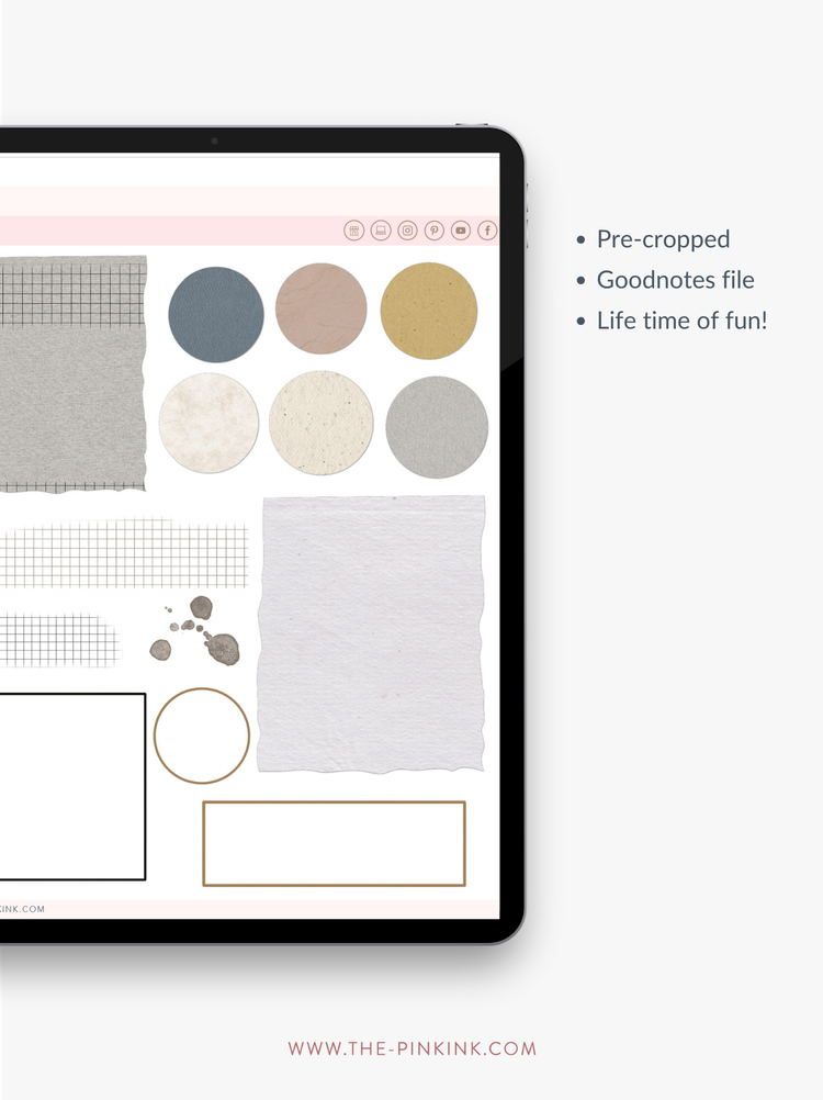 Water Color Sticker Pack — The Pink Ink Shop