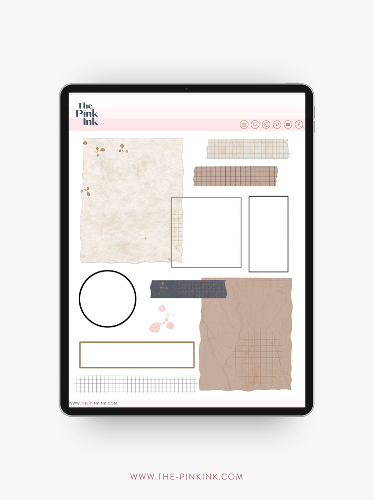 Water Color Sticker Pack — The Pink Ink Shop