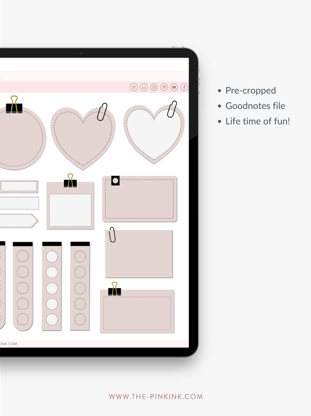 Travel Sticker Pack — The Pink Ink Shop