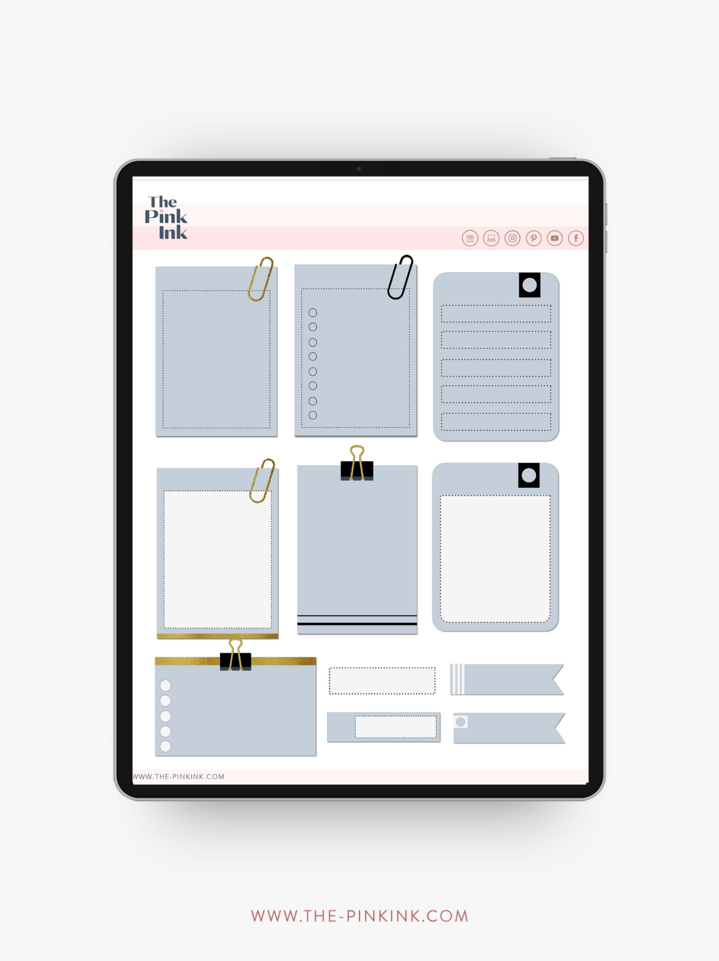 Travel Sticker Pack — The Pink Ink Shop