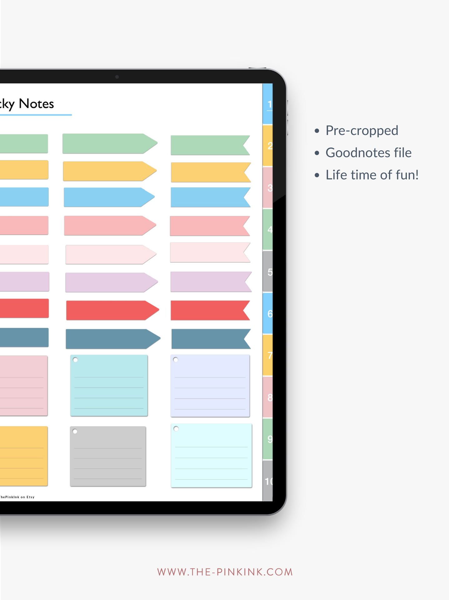 Digital Sticker Book No.6 with 800+ Digital Stickers — The Pink Ink Shop