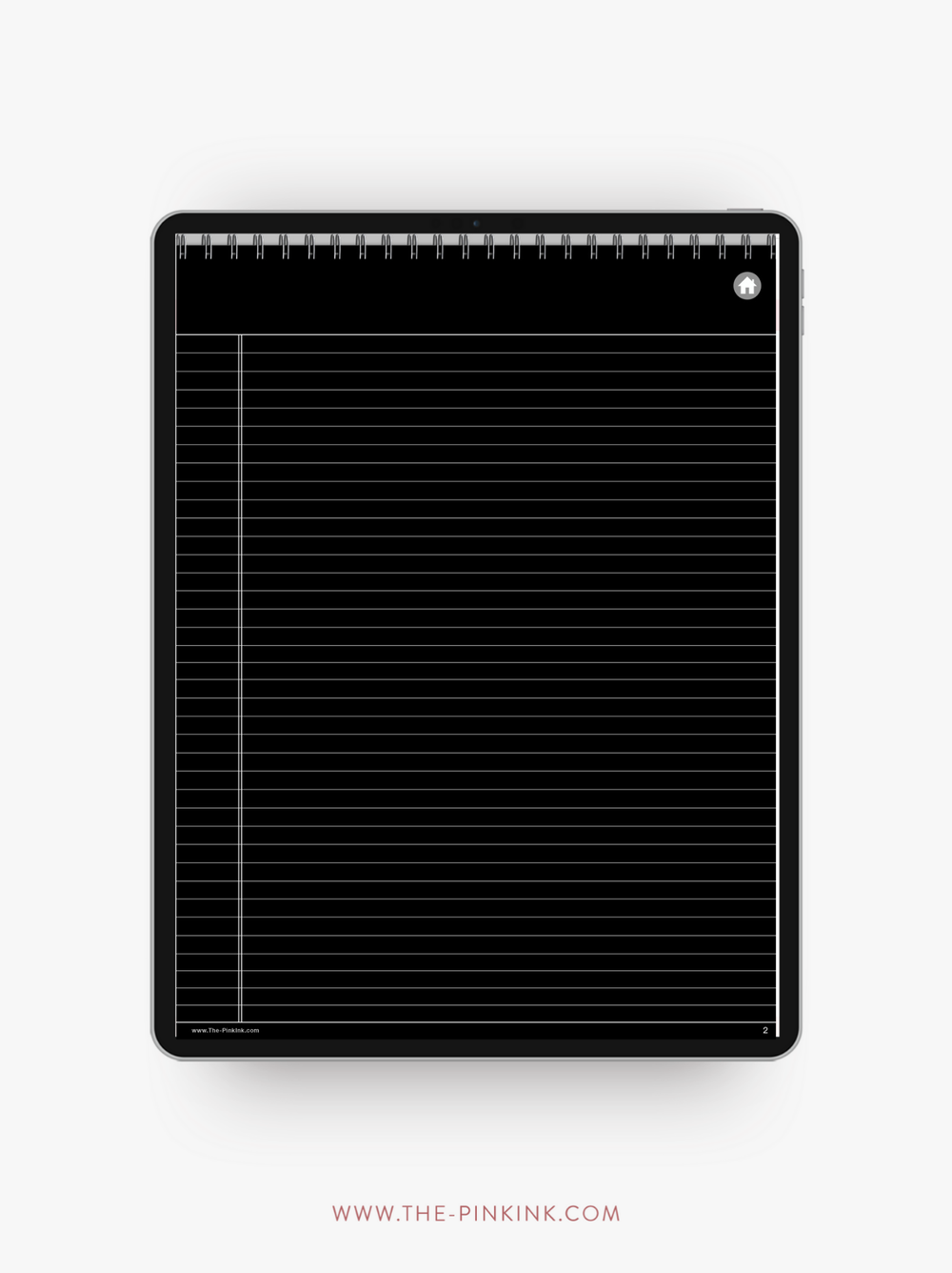 digital notepad bundle of 3 — The Pink Ink Shop