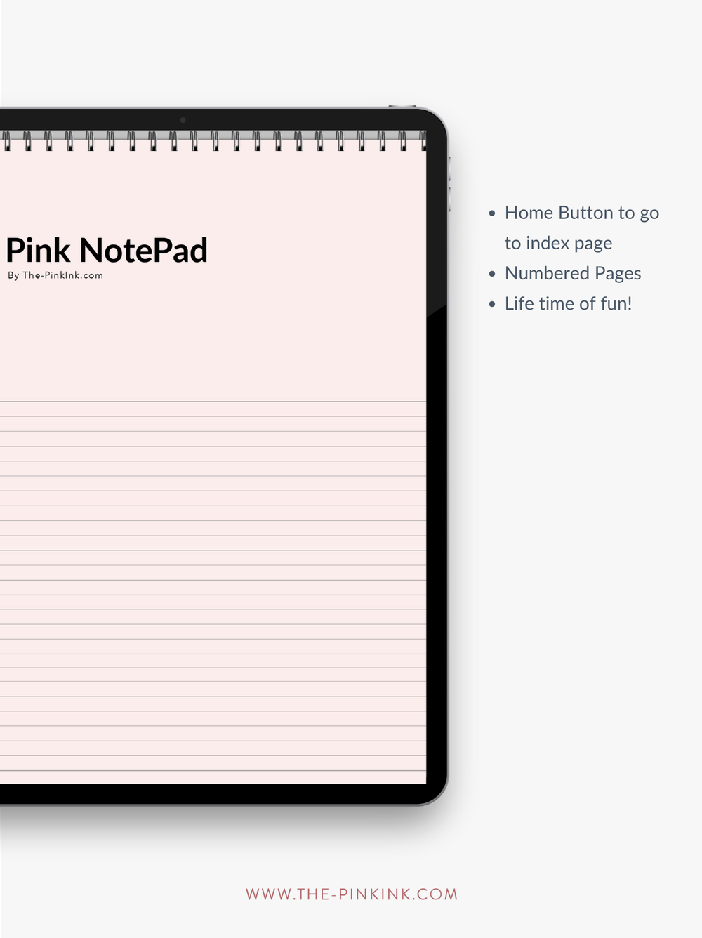 Notepad Bundle of 3 — The Pink Ink Shop