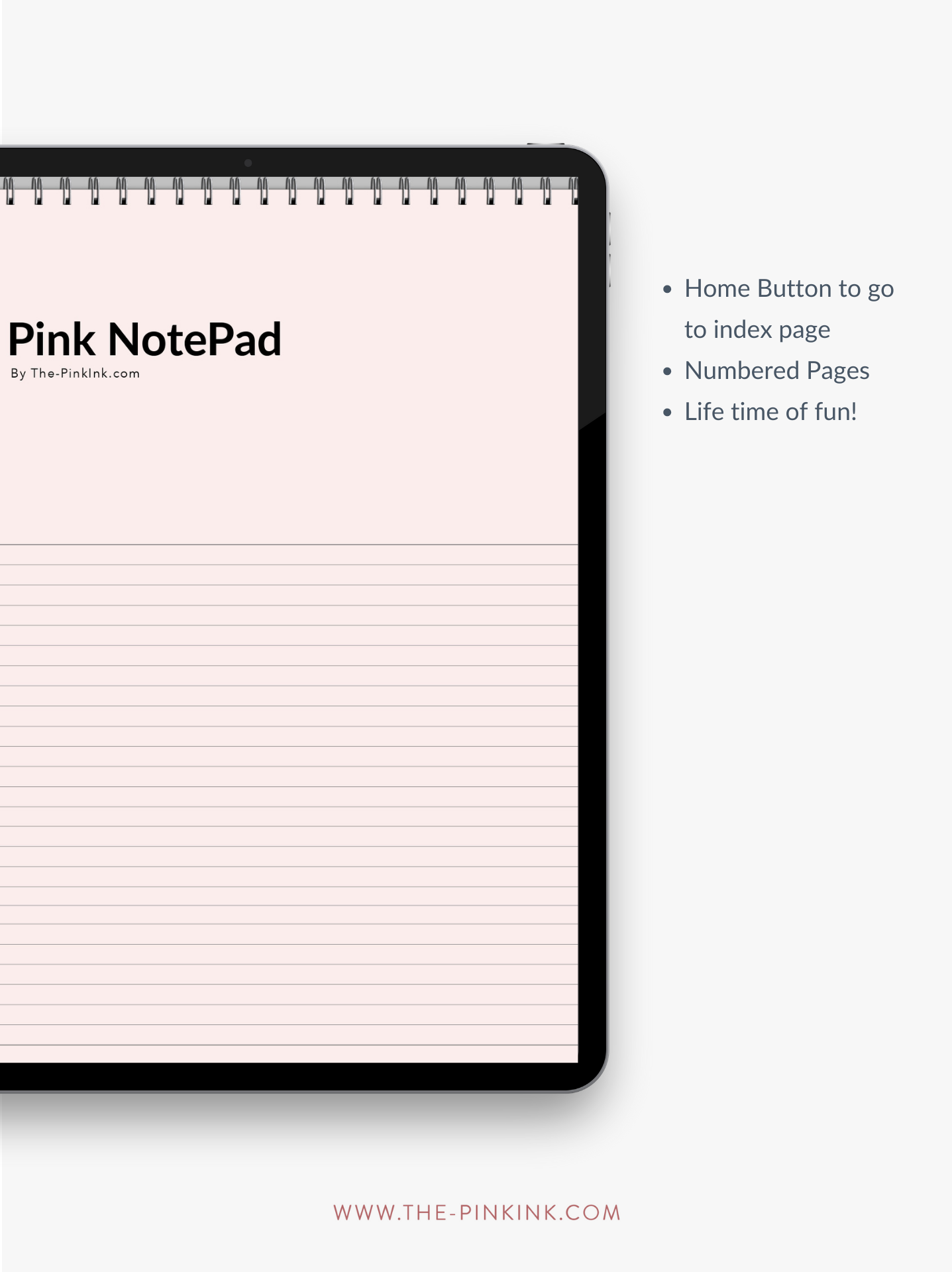 Notepad Bundle of 3 — The Pink Ink Shop