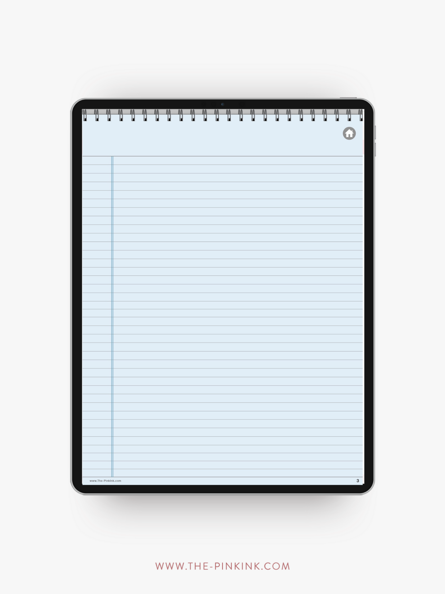 digital notepad bundle of 3 — The Pink Ink Shop