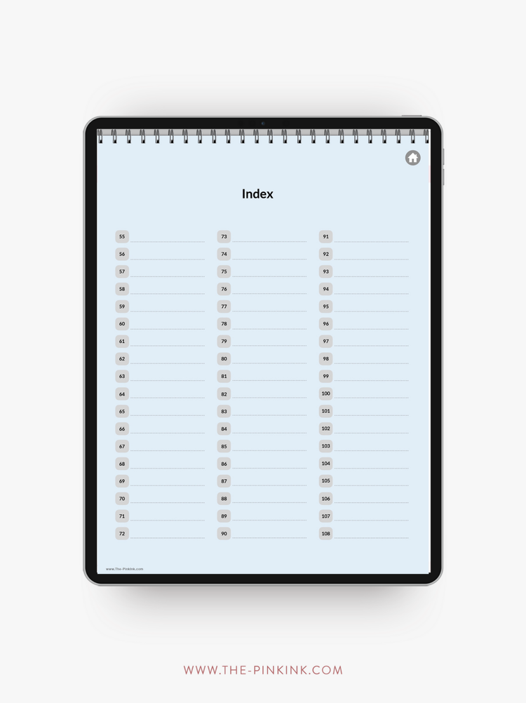 digital notepad bundle of 3 — The Pink Ink Shop