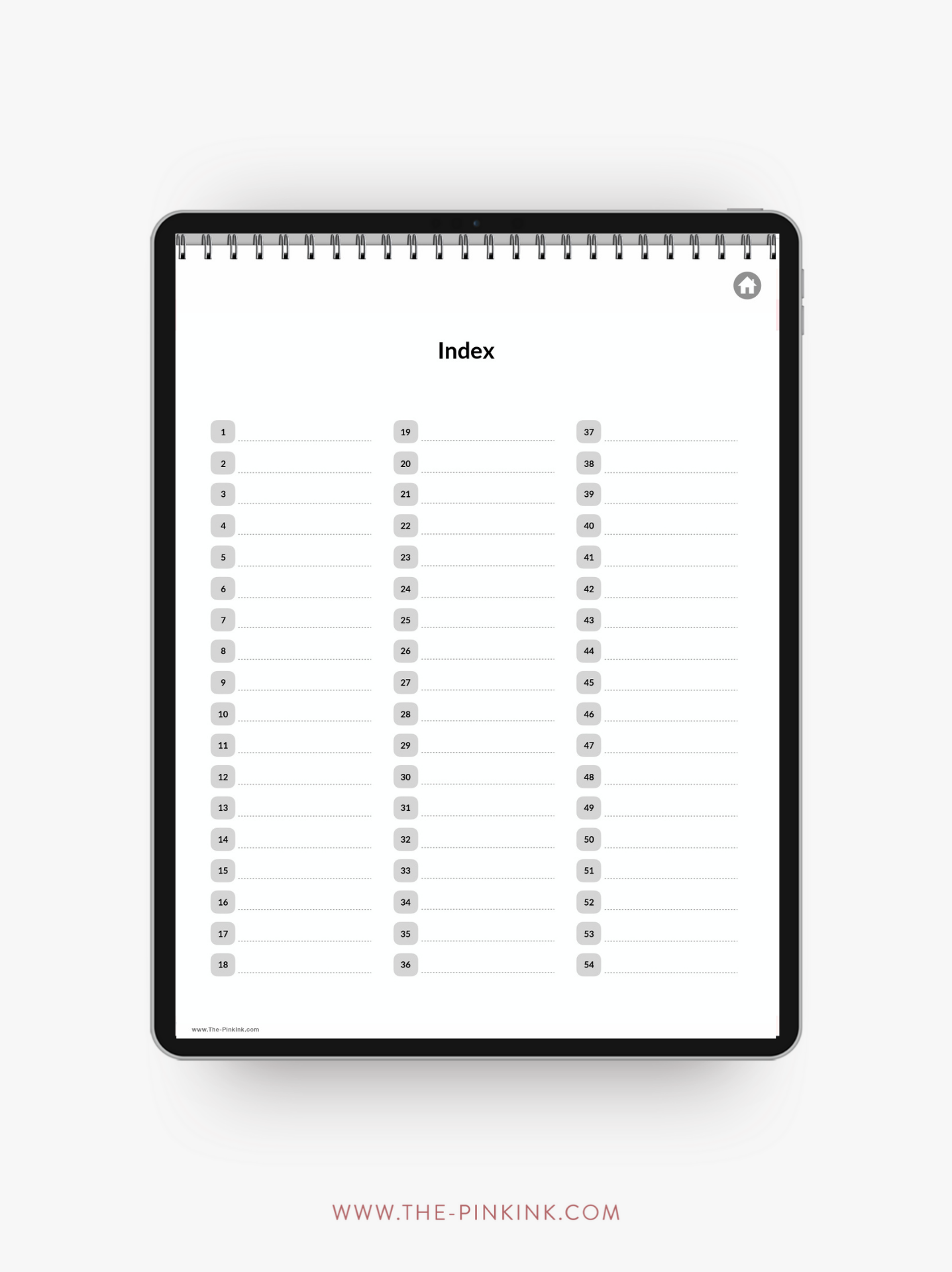 Yellow Notepad — The Pink Ink Shop