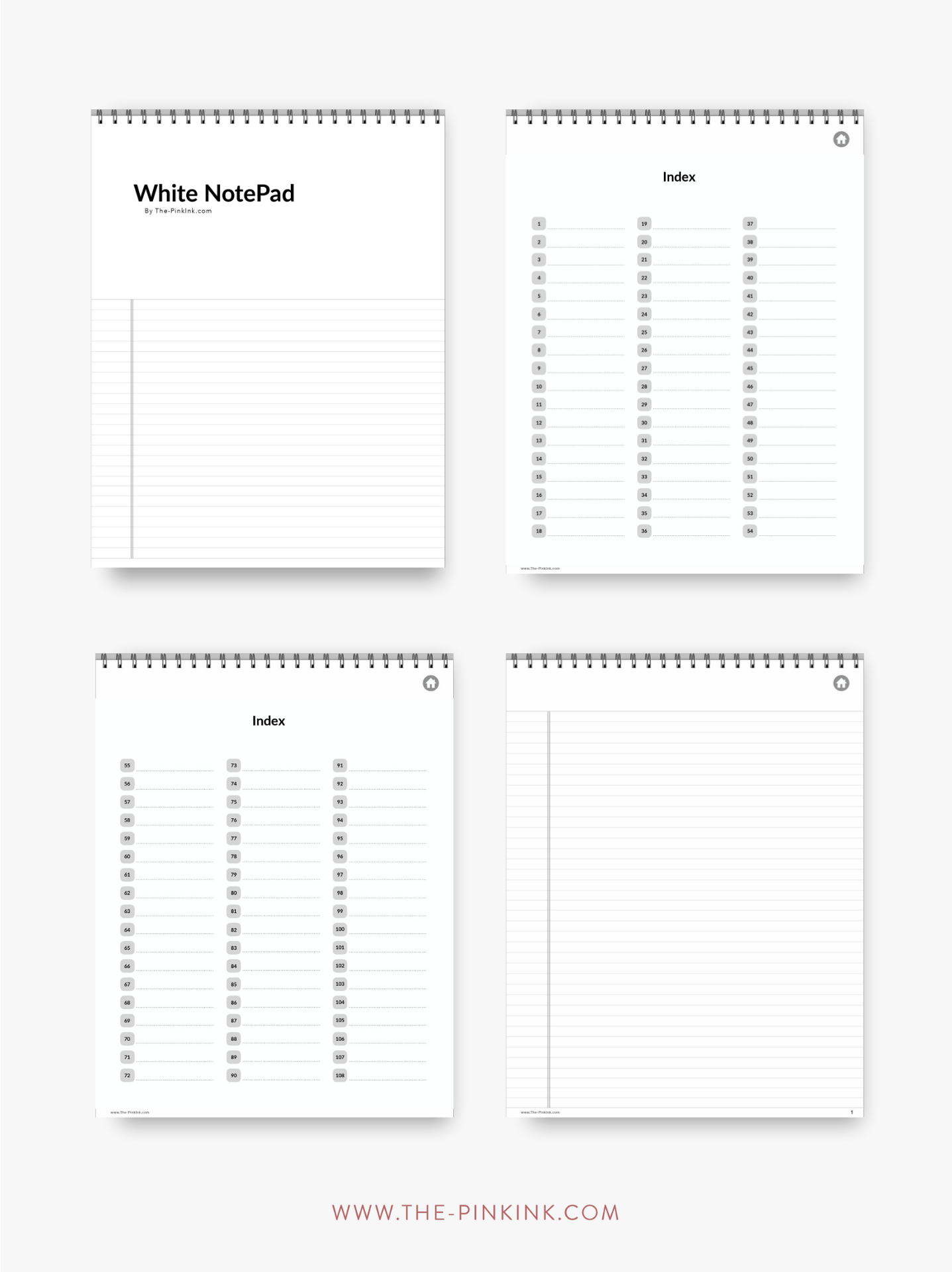 Yellow Notepad — The Pink Ink Shop