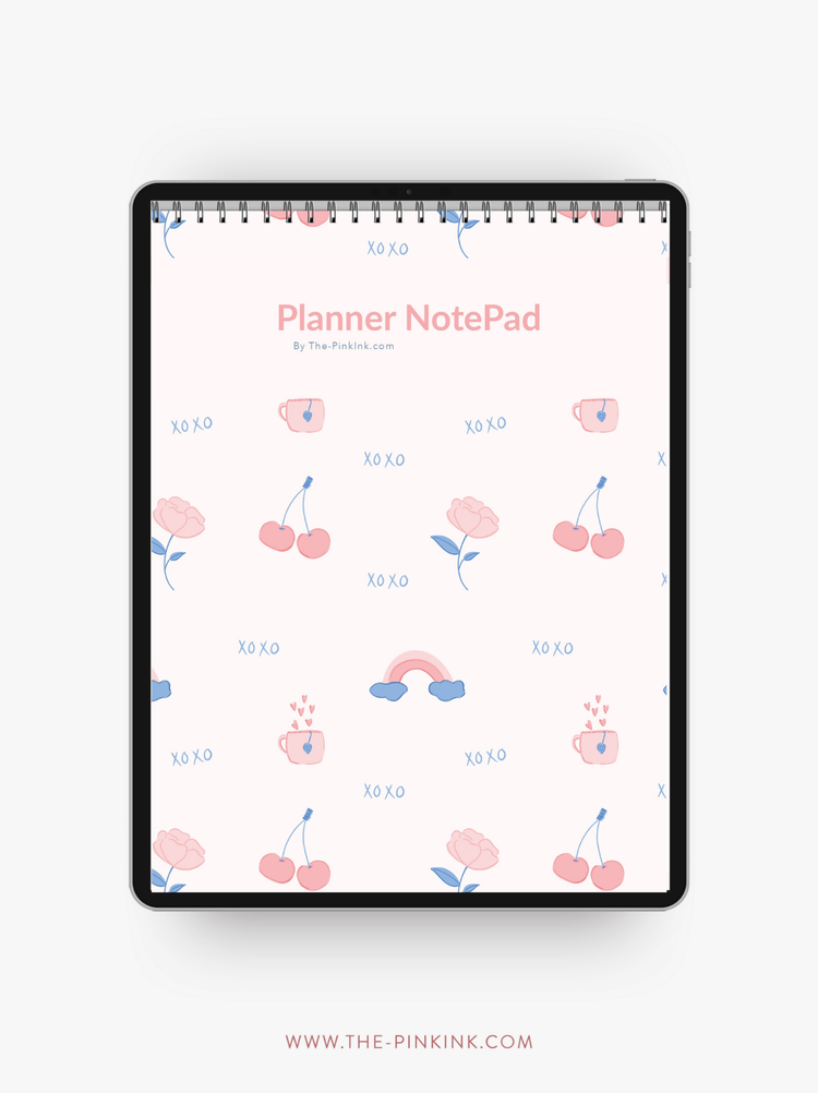 digital notepad bundle of 3 — The Pink Ink Shop