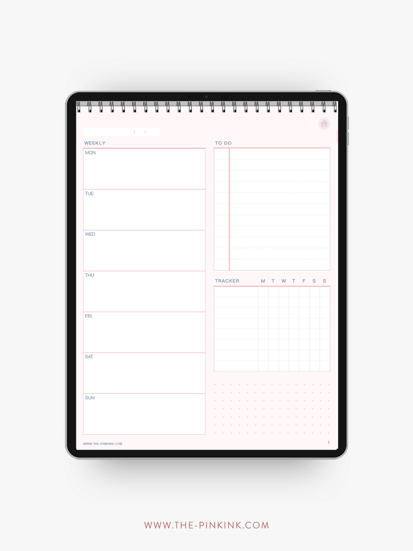 digital notepad bundle of 3 — The Pink Ink Shop