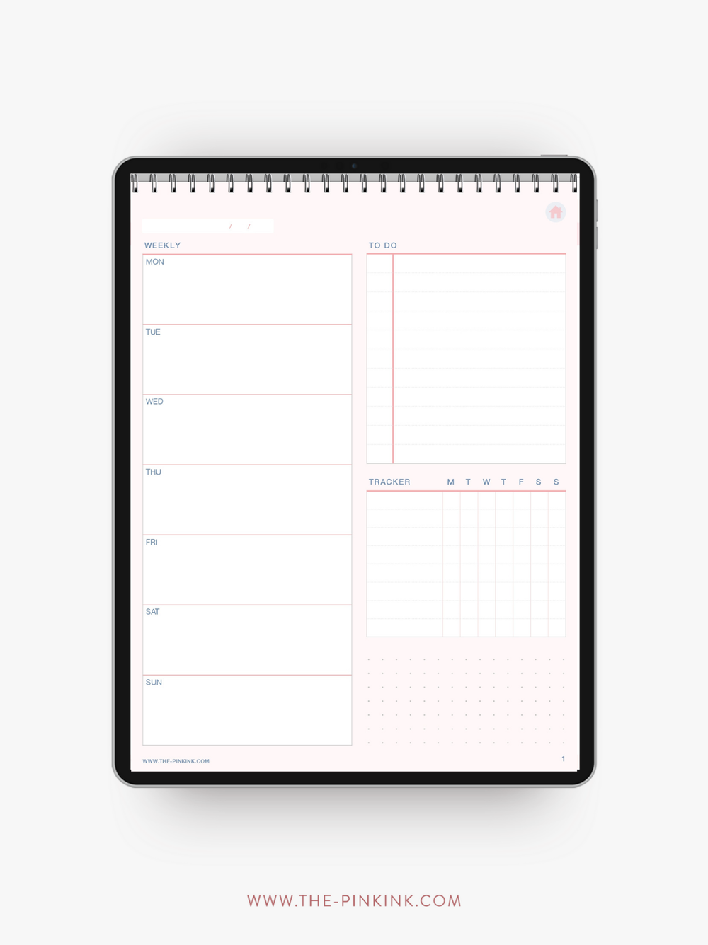 digital notepad bundle of 3 — The Pink Ink Shop