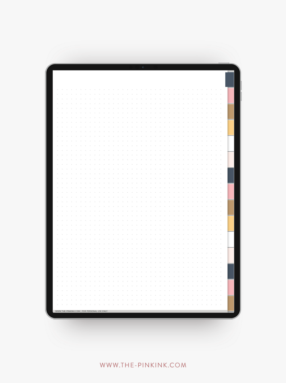 Blue 15-Subject Lined Digital Notebook — The Pink Ink Shop