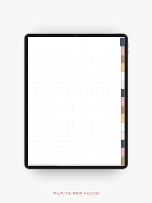 Teal Digital Plain Paper Notebook - Streamlined & Stylish Note-Taking ...