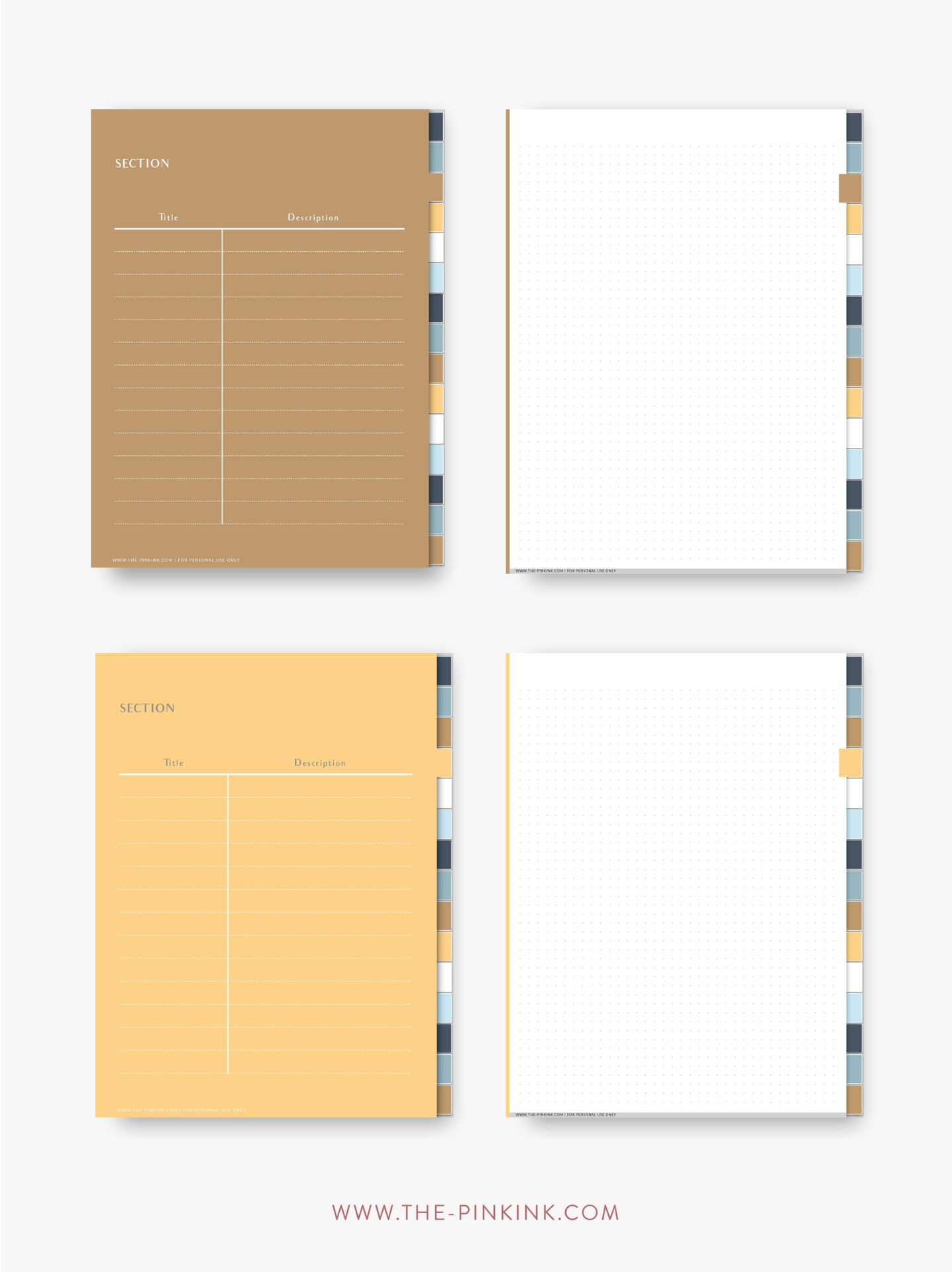 digital notebooks for goodnotes — The Pink Ink Shop