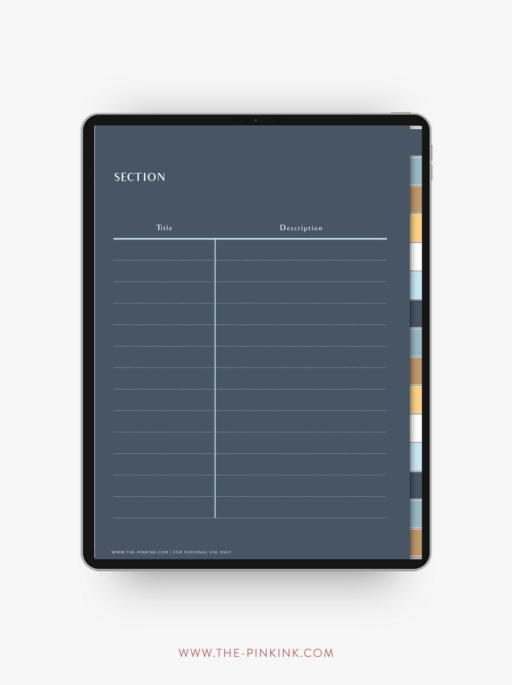 15 Subject Notebook - Dotted — The Pink Ink Shop