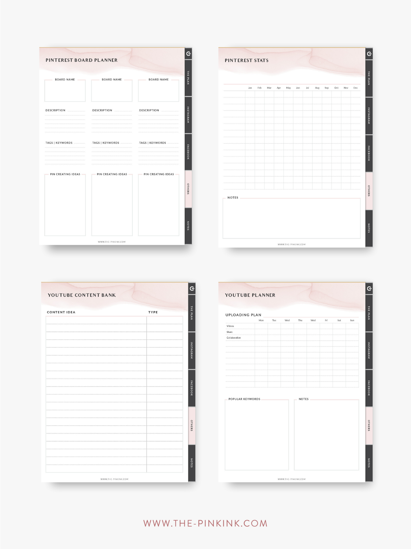 My Life Journal and Reading tracker — The Pink Ink Shop