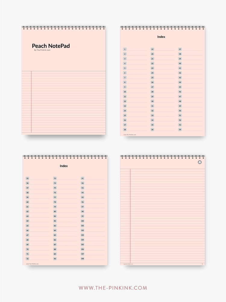 ipad notes taking Notepad — The Pink Ink Shop