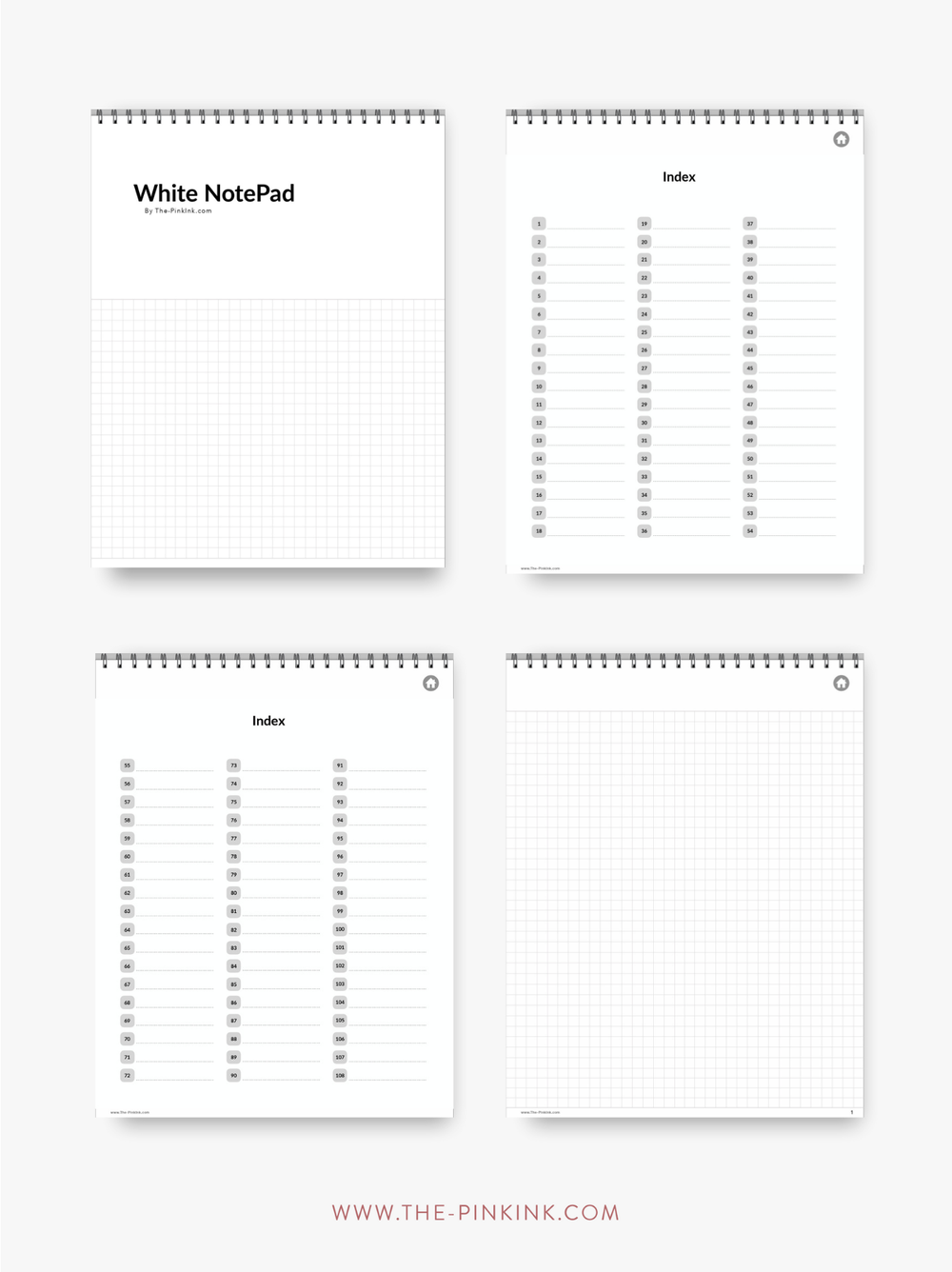digital notepad in pink for iPad — The Pink Ink Shop