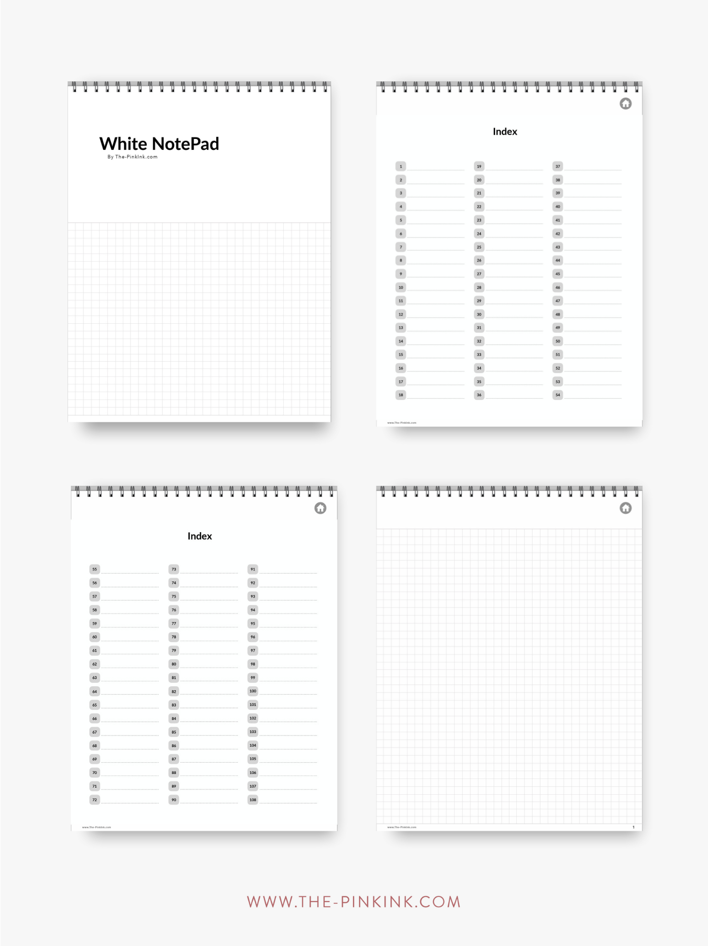 digital notepad in pink for iPad — The Pink Ink Shop