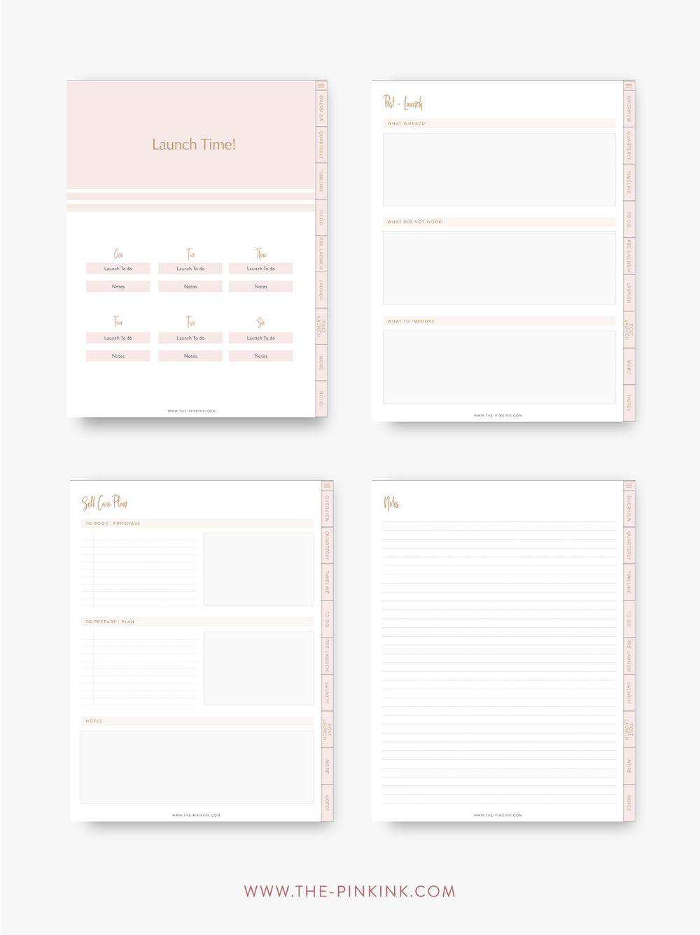 Digital Journal Bundle — The Pink Ink Shop