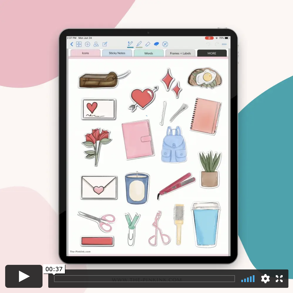 Sticker Book No.5 — The Pink Ink Shop