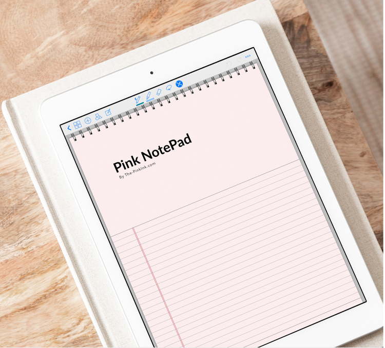 Digital Notepads for Note Taking on the iPad — The Pink Ink Shop
