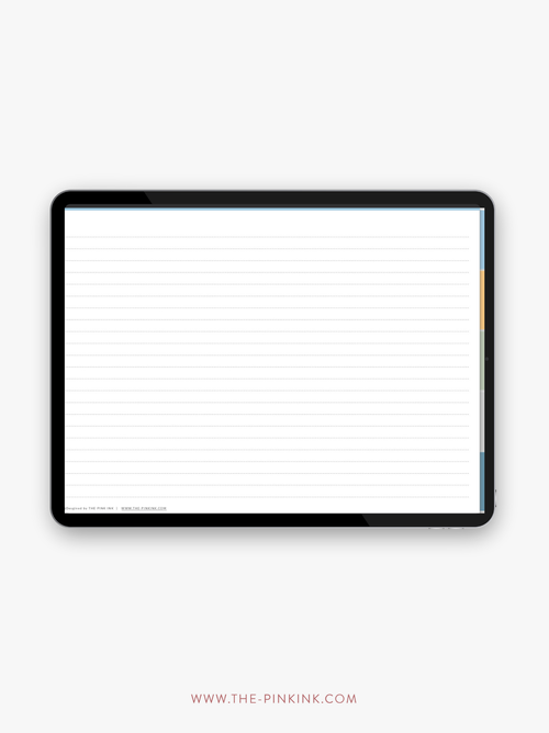 Burgundy Digital Plain Paper Notebook - Elegant Organizational Tool ...