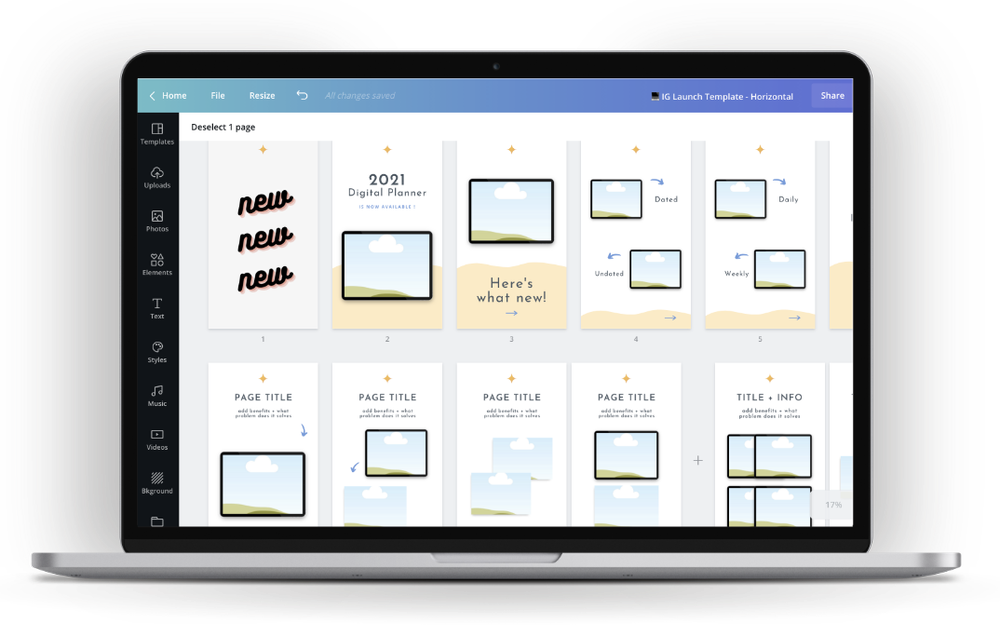 Canva Mockup Templates for Digital Products — The Pink Ink Shop